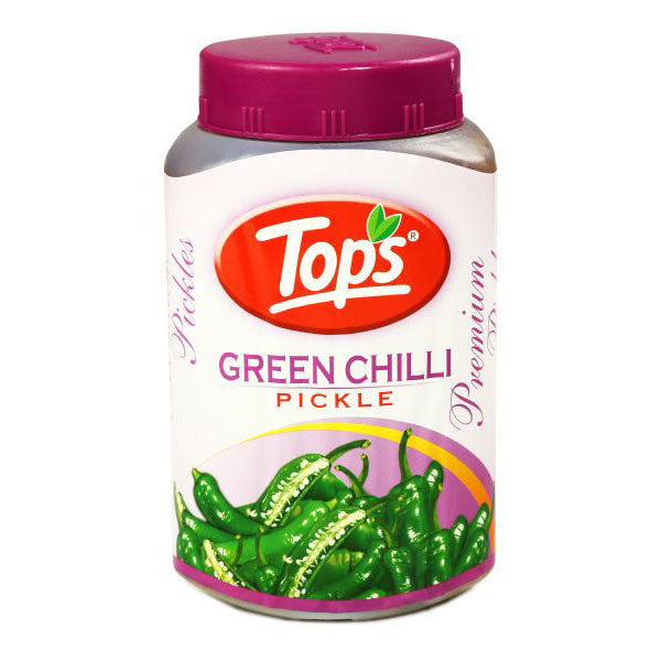 Tops Premium Green Chilli Pickle - 1 kg – groceryatdoor.com